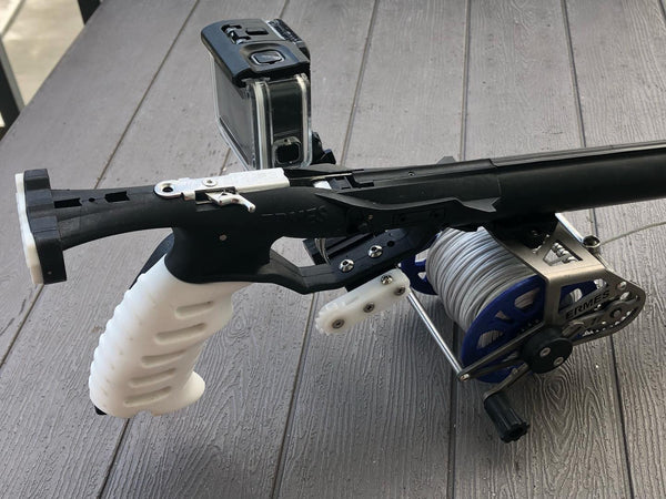 Ermes Avatar Slotted Grip Speargun Handle – One Breath Diving ...