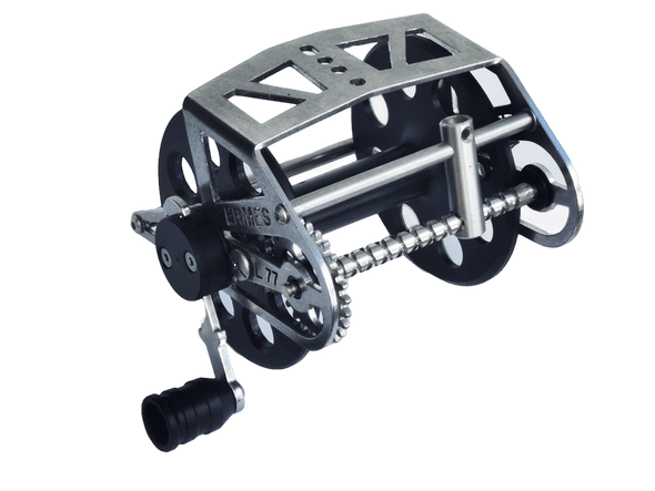 Ermes Leonardo Bluewater Reel - Titanium – One Breath Diving ...