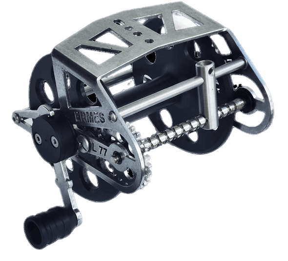 Ermes Leonardo Bluewater Reel - Titanium – One Breath Diving ...